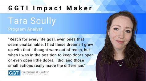 Ggti Impact Maker Tara Scully