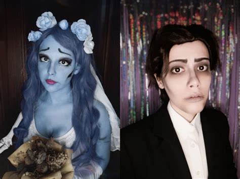 Tim Burton Corpse Bride Makeup