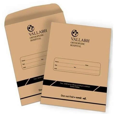 Non Printed X Ray Paper Envelopes At ₹ 2 Piece In New Delhi Id