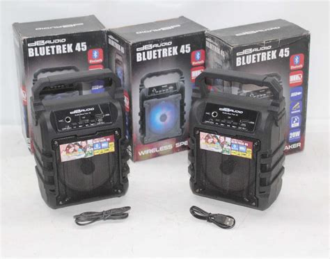 Db Audio Wireless Speaker Bluetrek 45 5 Units Db Audio Wireless Speaker Bluetrek 45 5