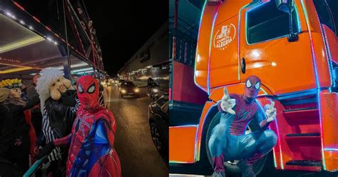 Carreta da Alegria personagens como Fofão Chaves e Homem Aranha chega a Blumenau