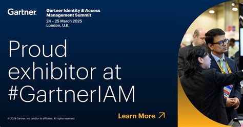Event Cybersecurityevent Gartneriam2025 Iam Identityandaccessmanagement