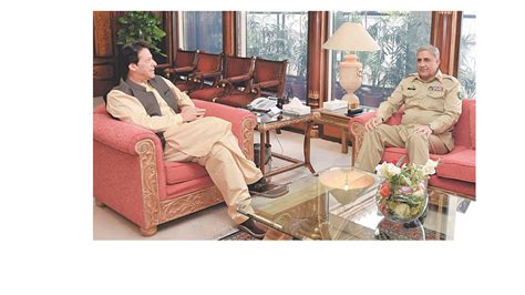 Coas Gen Qamar Javed Bajwa Calls On Pm Imran Islamabad Post