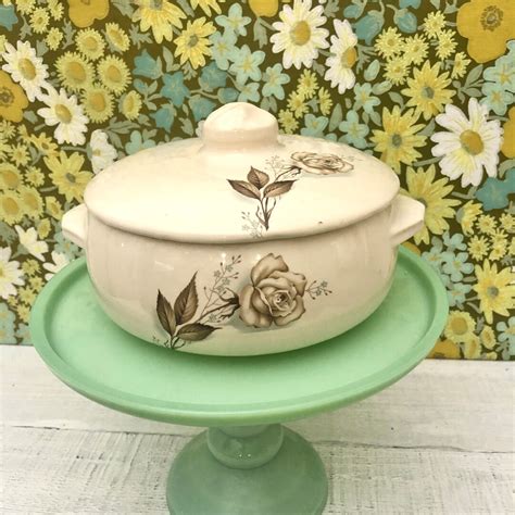 Mccoy Pottery 1 1 2 Quart Casserole Dish Etsy