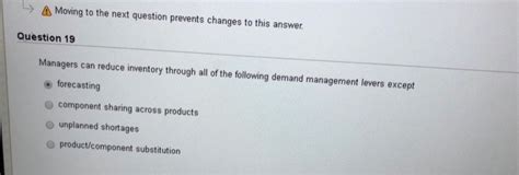 Solved Question 5 Phantom Inventory Is Created When O Actual Chegg