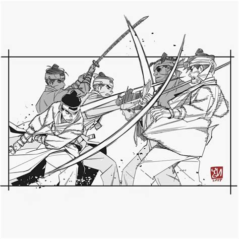 热血漫画人设分镜头 Yunguniw