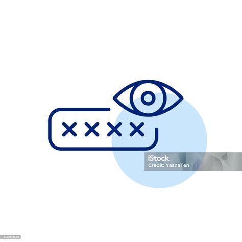 Password Input Box Hidden Characters And Eye Turning Password