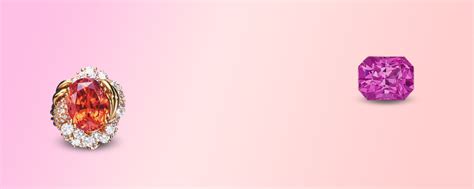 Ruby Pink Sapphire And Padparadscha • Walking The Line