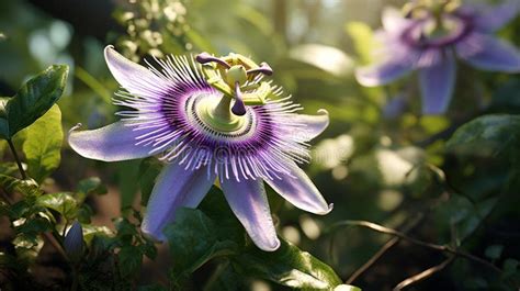 Passiflora Foetida Is A Species Of Passion Flower Stock Illustration