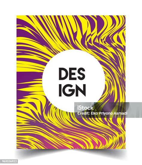 Latar Belakang Pola Garis Geometris Abstrak Untuk Desain Penutup Brosur