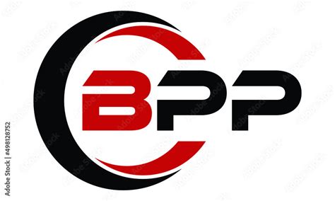 Bpp Swoosh Logo Design Vector Template Monogram Logo Abstract Logo