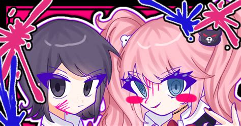 Monokuma Mukuro Ikusaba Enoshima Junko 江ノ島盾子 戦刃むくろ Pixiv