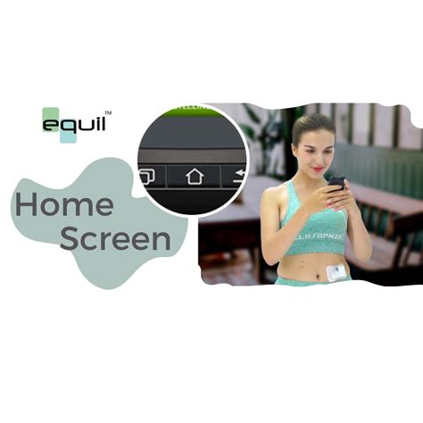 Equil Insulin Pump Pda Home Screen Options And Function Buttons