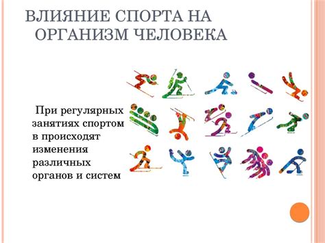 Влияние спорта на организм человека Online Presentation