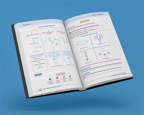Physics Book Layout تنسيق كتاب فيزياء Behance Behance