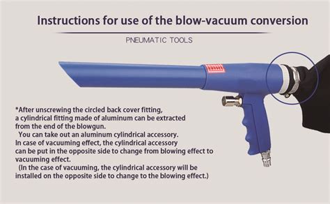 Amazon SAKAI Air Powered In Function Air Vacuum Kit Blow Gun Suction Vacuum