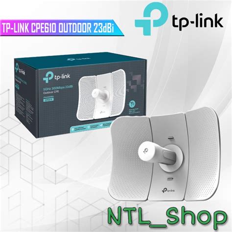 Jual Tp Link Cpe610 Outdoor 23dbi 5ghz 300mbps Tplink Cpe 610 Shopee
