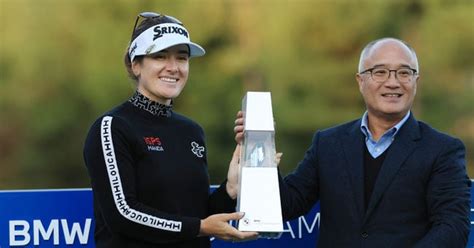 톱10 4명으로 ‘안방익 만족 Lpga ‘bmw 챔피언십 해나 그린 우승