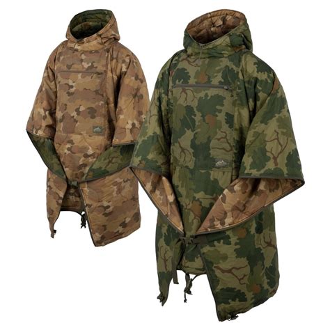 Poncho Swagman Roll Reversible Mitchell Camo Leafcamo Clouds Senditmt