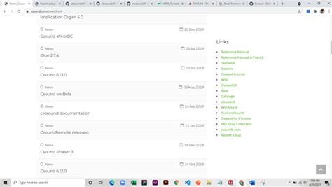 csound usability heuristic evaluation and recommendation community