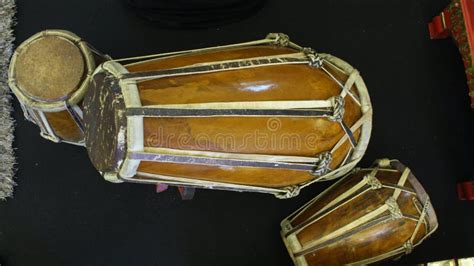Kendang Gamelan Is Traditional Musical Instrument From Indonesia Stock