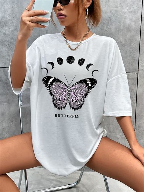 Our Butterfly Graphic Oversized Tee Is Such A Vibe