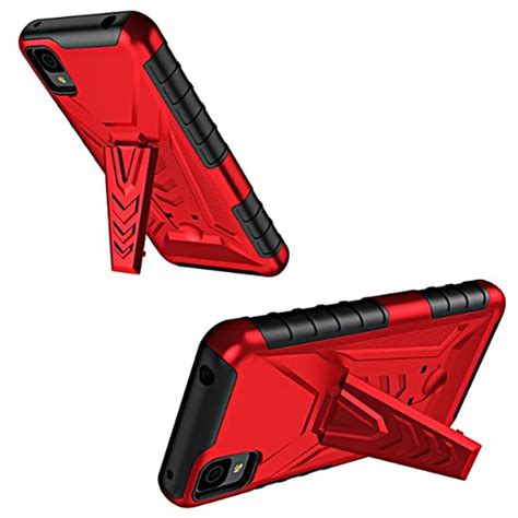 Tcl 30 Z 30le Rugged Dual Layered Phone Case With Kickstand Screen And Camera Protection