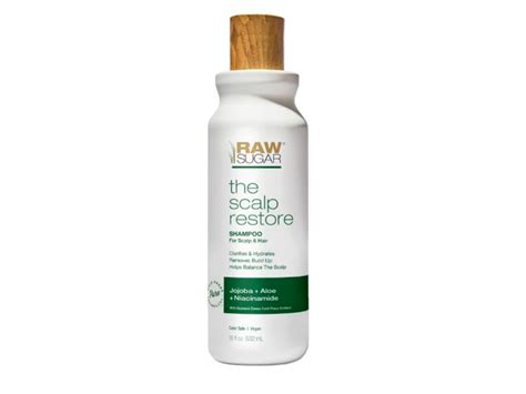 Raw Sugar The Scalp Restore Shampoo Jojoba Aloe Niacinamide 18 Fl Oz 532 Ml Ingredients