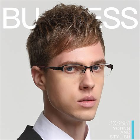 Lemke Square Half Glasses Frame Jollynova