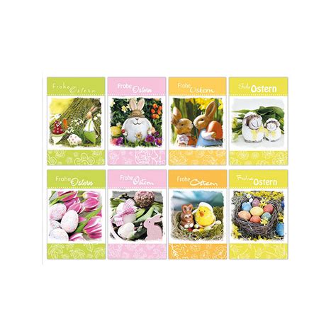 Klappkarte Geschenkkarte Ostern Ostergrüße 195