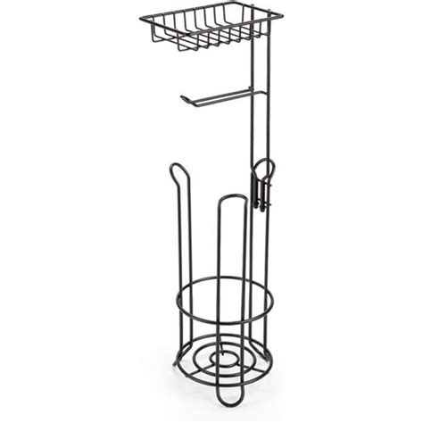 Porte Papier Toilette Sur Pied Avec Rangement Dérouleur Papier Toilette Moderne Pour Salle De