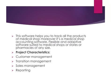 Medical Store Management System Software Engineering Project Pptx