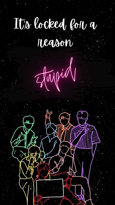 Bts Lockscreen Wallpaper Bts Wallpaper Dont Touch My Phone