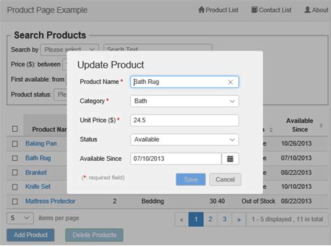 Comprehensive Crud Operations With Angularjs And Web Api Codeproject