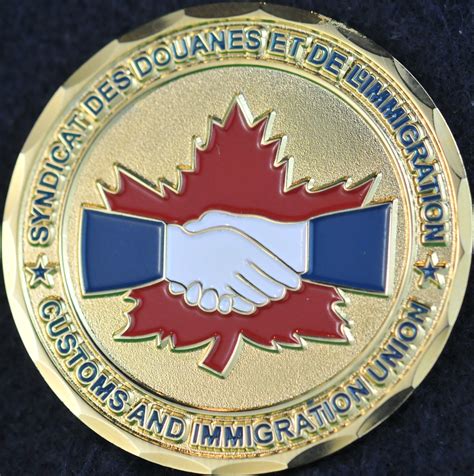 Customs And Immigration Union Montreal Challengecoins Ca