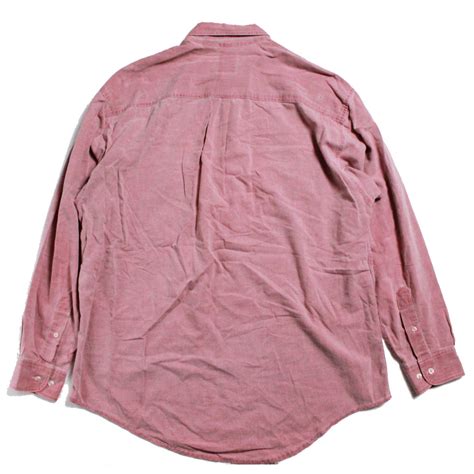 Usa製 90s オールドギャップ Gap 長袖 ボタンダウン シャンブレーシャツ L ピンク系 Oldgap 90年代 アメリカ製長袖