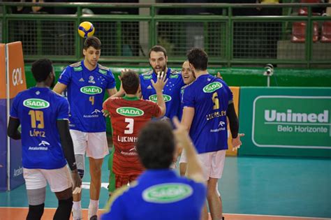 Superliga Sada Cruzeiro Segue Na Cola Do Líder Melhor Do Vôlei