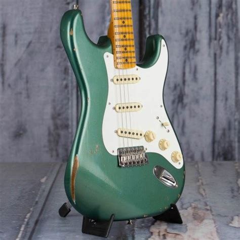 1956 ARCHIVED Stratocaster Relic Aged Sherwood Green Guitars