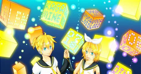 鏡音act2生誕祭合作イラスト企画 鏡音act2！！！ 亜稀風のイラスト Pixiv