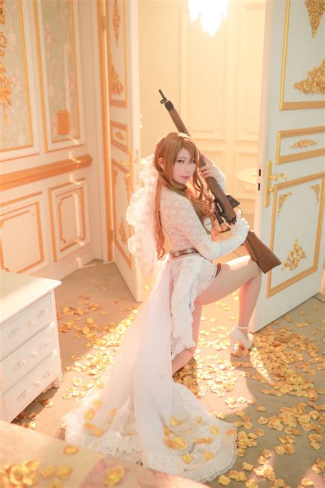 개인코스 소녀전선 리엔필드 웨딩 버젼 코스프레 이야기 갤러리