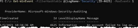 How To Track Important Windows Security Events With Powershell