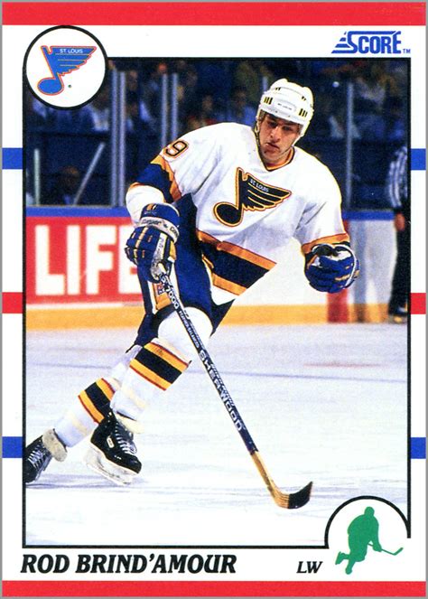 1990 91scorerodbrindamour Puck Junk