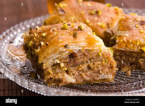 Sweet Traditional Middle East Dessert Cafe Food Aliment Sweet