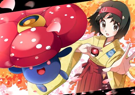 Erika And Vileplume Pokemon And 2 More Drawn By Miyama San Danbooru