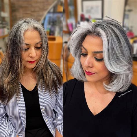 Gray Blending Is The Glamorous Way To Celebrate Your Silver Hair