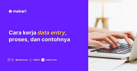 Cara Kerja Data Entry Dan Contohnya