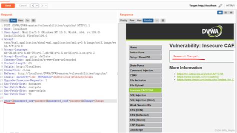 DVWAInsecure CAPTCHA dvwa密钥 CSDN博客