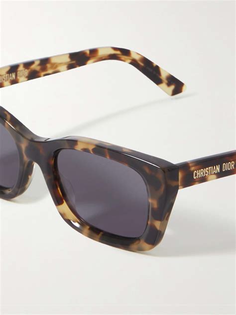 Dior Eyewear Diormidnight S3i Square Frame Tortoiseshell Acetate