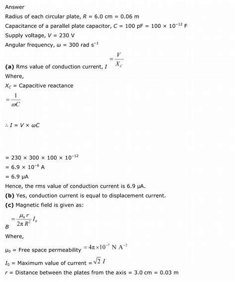 Ncert Solutions For Class 12 Physics Chapter 8 Electromagnetic Waves Ncertguess