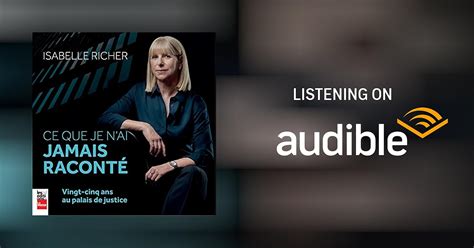 Ce Que Je N Ai Jamais Racont What I Never Told Audiobook Free With